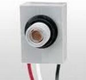 Amazon.com: Intermatic K4021C Photocell 120v fixed position mounting ...