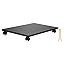 PATIKIL 8x16in PC Stand, Computer Tower Stand Wood CPU PC Holder Under ...