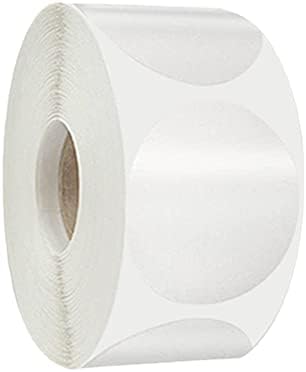 Amazon.com: 500pcs (1 Roll) 1.5 Inch Round Clear Stickers Clear Seal ...