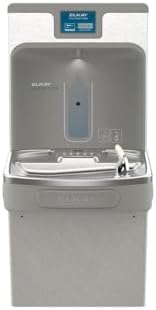Elkay LZ8WSSSMC ezH2O Refrigerated Surface Mount Bottle Filling Station Filtered 8GPH Stainless ...