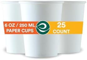 ECO SOUL [150 ml, 100 Count Biodegradable Paper Cups | Eco-Friendly ...