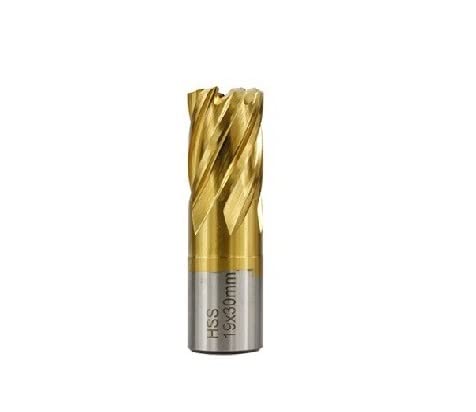 1pc 12-60mm TiN Coating Core Drill Bit High Speed Steel Hollow Magnetic ...