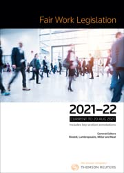 Fair Work Legislation 2021-2022: Mark Rinaldi, Victoria Lambropoulos ...