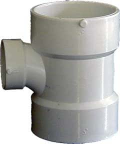 Amazon.com: 3in. X 3in. X 1-.50in. SCH. 40 PVC-DWV Reducing Sanitary Tees