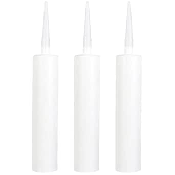 iplusmile 3Pcs Tubes De Mastic De Calfeutrage Vides Cartouches ...