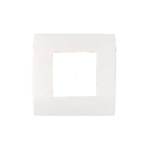 North West 2 Module (3"inch x 3"inch) Switch Cover Plate -Plus (White ...