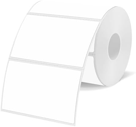 Amazon.com: YEGAWEN 2x3 Inch White Thermal Labels, 200 Blank Stickers ...