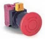 Idec IDec HW1B-V4F02-R SWITCH, EMERGENCY STOP, 2NC, 600VAC, RED, MANUAL ...