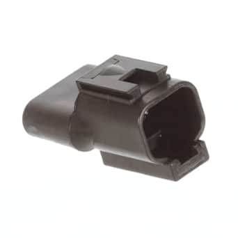 DT04-2P-RT01, Connector Housing, Rectangular, 2pos, for 2 Male pins ...