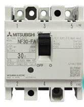 Amazon.co.jp: 三菱電機 NF30-FA 3P 10A(制御盤用ノーヒューズ遮断器) (3極) (AC/DC) NN : 産業・研究開発用品