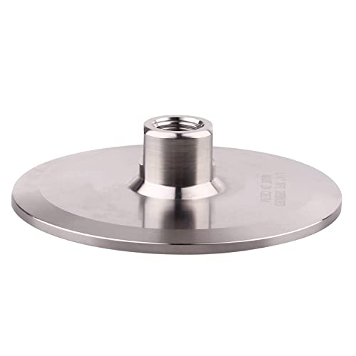 Snapklik.com : DERNORD Sanitary Tri Clamp To NPT Female Tri Clover