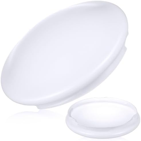 IWOWHERO Flush Mount Ceiling Light Covers - Plastic Mushroom Light ...