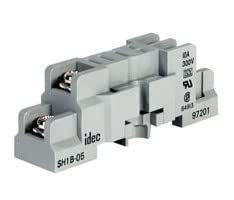 Idec SH1B-05 DIN Rail Mount Socket 1 Pole 5 Blade : Amazon.in ...