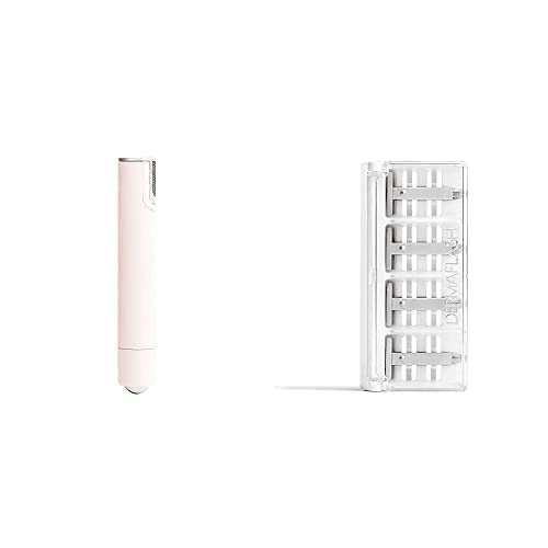 Amazon.com: DERMAFLASH MINI Dermaplaning Device, Blush & DERMAFLASH ...