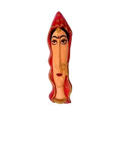 Waahkart Home & Decor FRP Rajasthani Lady Face Wall Hanging : Amazon.in ...