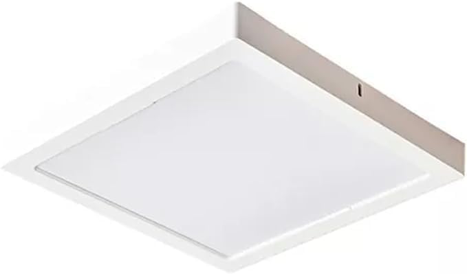 Luminária Plafon Led 40w Sobrepor 40x40 Quadrado Teto Bivolt Branco ...