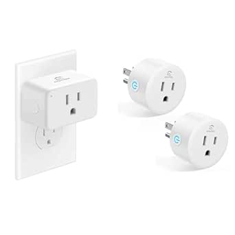 EIGHTREE Smart Plug, Smart Home WiFi Outlet Compatible with Alexa & Google Home, Smart Socket ...
