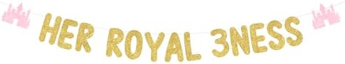 Amazon.com: Sursurprise Princess 3rd Birthday Party Decorations, Her ...