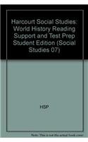 Harcourt Social Studies: World History Reading Support and Test Prep ...