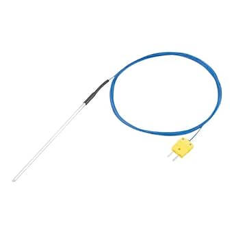 Amazon.co.jp: Azuwan DS-2010-200C K Thermocouple Sheathed Teflon R ...