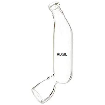 ABG BOROSILICATE GLASS MOJONNIER FAT EXTRACTION FLASK. CAPACITY 25ml ...