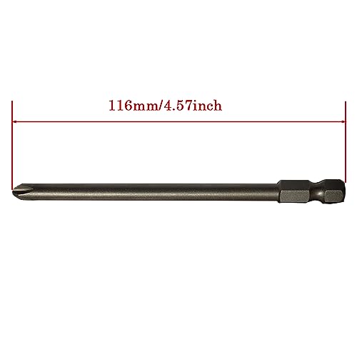 End Cap and PH2 Magnet Autofeed Screwgun Screwdriver Bit Compatible ...