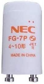 Amazon | （まとめ）NEC グロースタータ P21口金FG-7P-C 1セット(25個)【×2セット】 ds-2136449 | NEC | 点灯管 通販