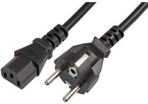 Amazon.com: Tycon Power Euro-IEC C13 Power Cord - 240 Volts, 1-2 Amps ...