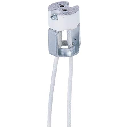 B&P Lamp® Porcelain Bi-Pin Halogen Socket With MR-16 Clip - - Amazon.com