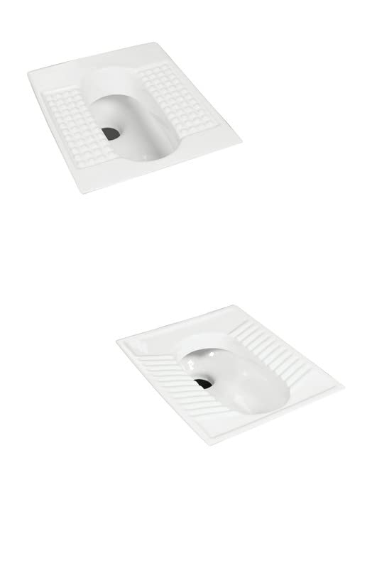 Indian Style Toilet Pan Floor Orrisa Wash Down Toilet Pot Combo Pack of ...