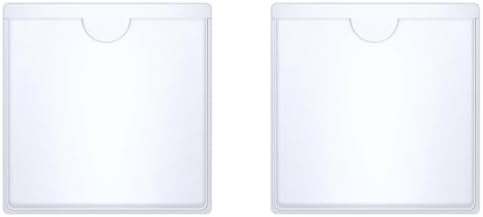 JOYVOX Car Parking Permit Holder 2-Pack - Clear, Adhesive Ticket and ...