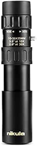 Amazon.com : Nikula Mini 10-30x25 High Power Zoom Monocular : Electronics