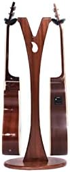 Amazon.com: Zither Wooden Guitar Stand - Handcrafted Solid Mahogany ...