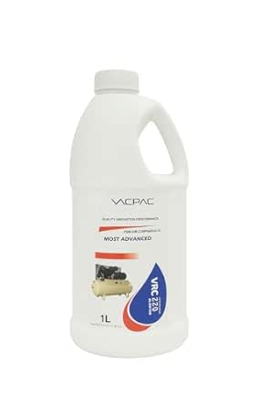 Air Compressor Oil - 1Litre [VAC PAC] 220 : Amazon.in: Car & Motorbike