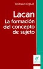 Lacan - La Formacion del Concepto de Sujeto : Amazon.co.uk: Books