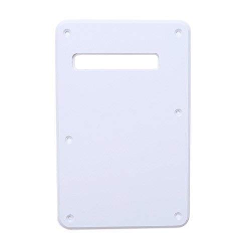Snapklik.com : Musiclily 6 Hole Strat Back Plate Tremolo Cavity Cover ...