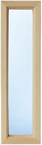 Glass and Wood Frame Insert for Interior Doors (5 x 20, 1 3/4" Door ...