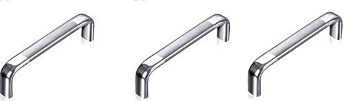 H/H Stainless Steel Chrome Finish Oval D Drawer/Cabinet Handles (6 Inch ...