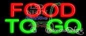 Amazon.com: Food To Go Neon Sign 10" Tall x 24" Wide x 3" Deep : Home ...