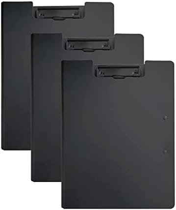 Clipboard with Cover, Xndryan 3 Pack Fold Over Clipboards A4 Clipboard ...