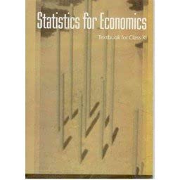 NCERT Statistics for Economics Textbook for Class 11 (With Binding ...