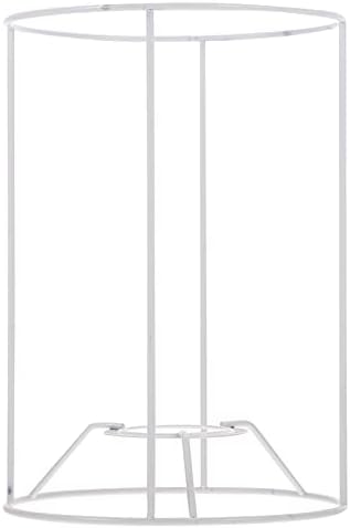 Metal Lamp Guard Metal Lampshade Frame Round DIY Ceiling Light Bracket ...