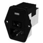 AC Power Entry Modules 10A DUAL FUSE HORIZONTAL MOUNT: Circuit Breakers ...