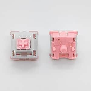 Outemu Cream Switches Lubed 3Pin/5Pin Silent Linear Tactile Yellow Pink ...