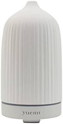 YUEMI Serenity Mist Essential Oil Diffuser Ultrasonic Aromatherapy Diffuser 160ml Ceramic Stone ...