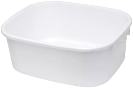 LUCY Unbreakable Rectangular Washing Up Bowls - Large 15-Inch & Small ...