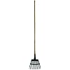Amazon.com : Flexrake Flex-Steel Shrub Rake with 48 Inch Wood Handle ...