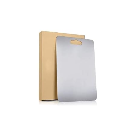 Buy UrbanFix Chopping Board Stainless Steel Metal Cutting Kitchen ...