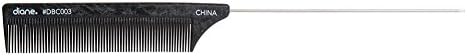 Amazon.com : Diane Ionic DDBC042bc042 Anti-Static Pin Tail Comb, Black ...