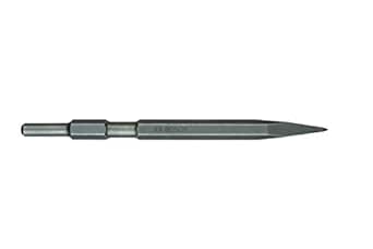 Bosch 2608690350 Pointed Chisels with 17mm HEX SHANK (Diameter 19mm ...